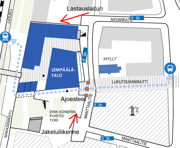 Kevyenliikenteen liikenneturvallisuutta lisätään Lempäälä-talon ...