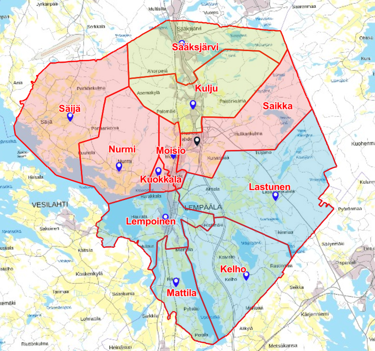 Oppilaaksiottoalueet laajenevat 1.8.2025 alkaen - Lempäälä